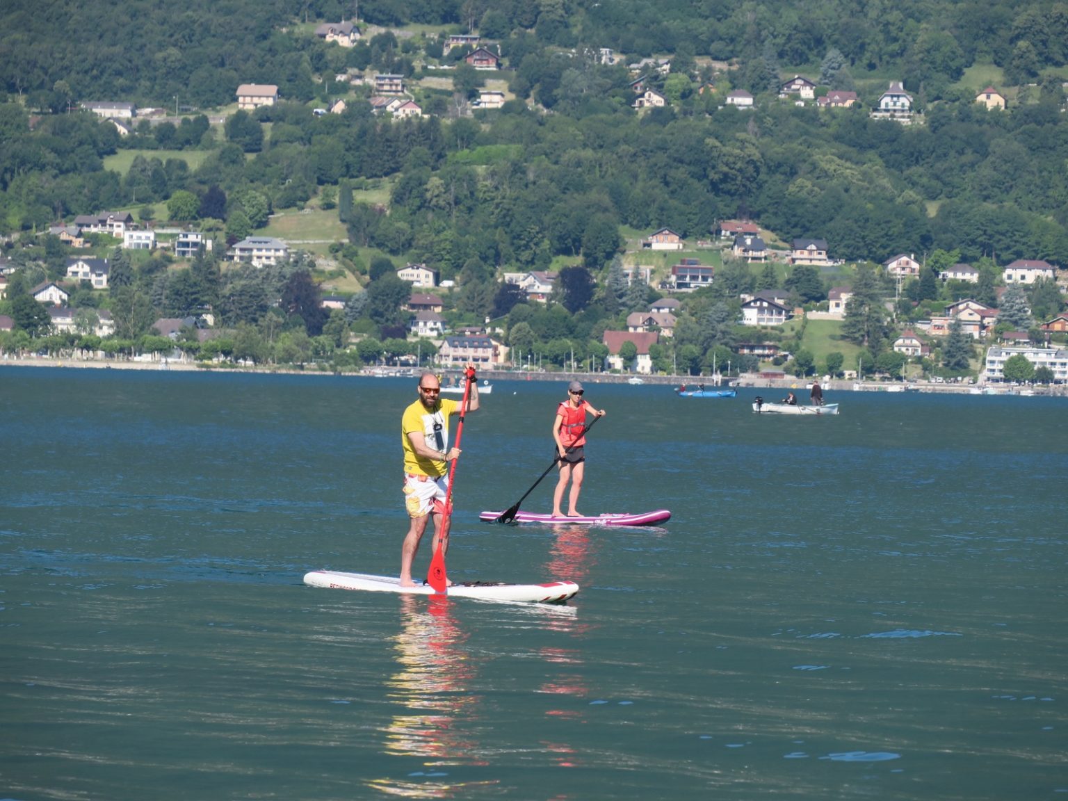 Paddle sur le Lac du Bourget - Découvrir les Alpes
