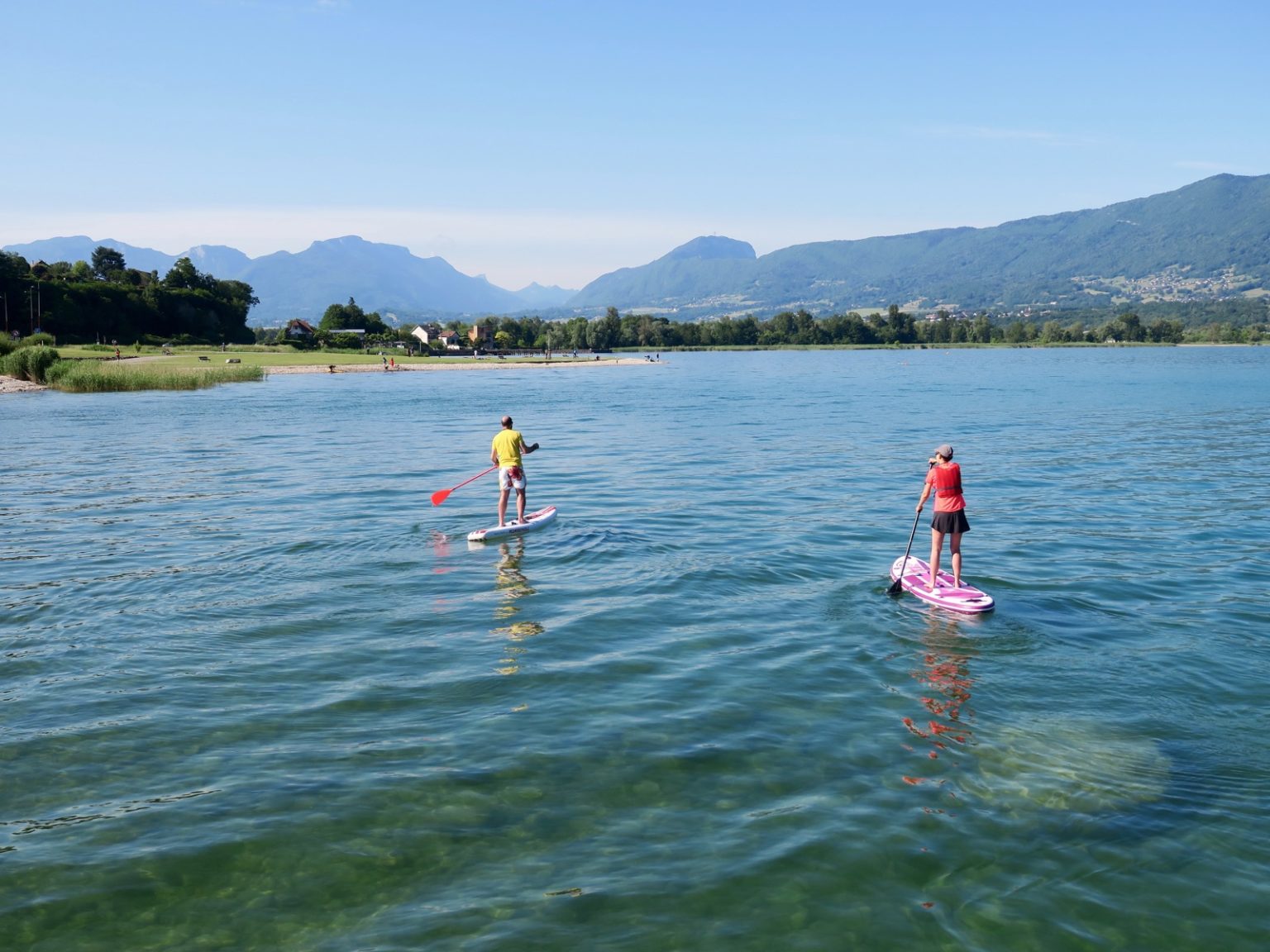 Paddle sur le Lac du Bourget - Découvrir les Alpes