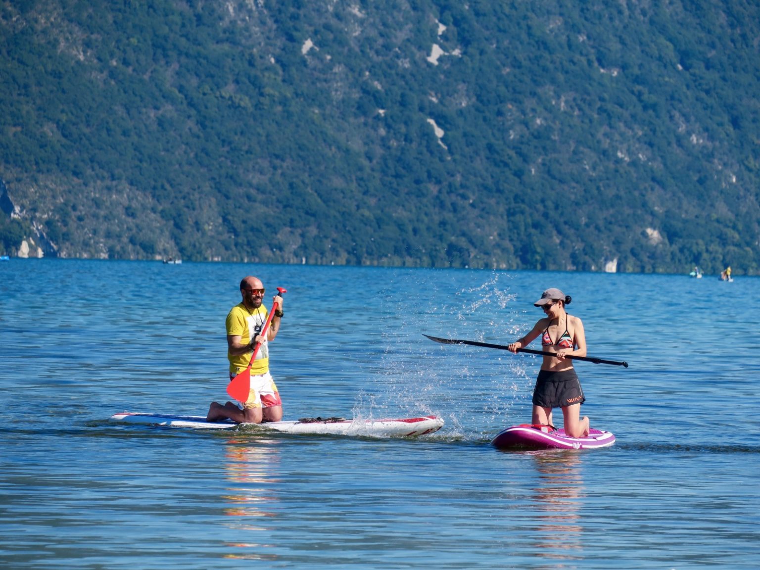 Paddle sur le Lac du Bourget - Découvrir les Alpes