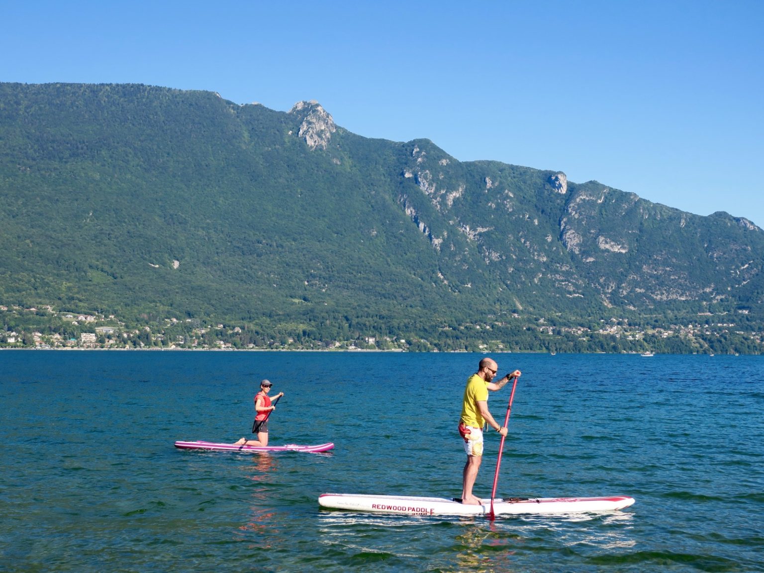 Paddle sur le Lac du Bourget - Découvrir les Alpes