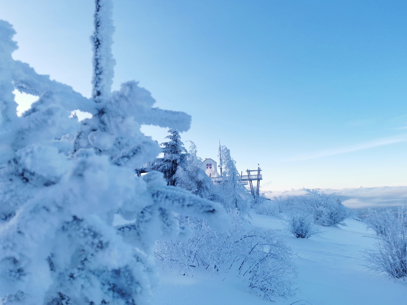Le Revard, c'est magnifique à découvrir également en hiver ...