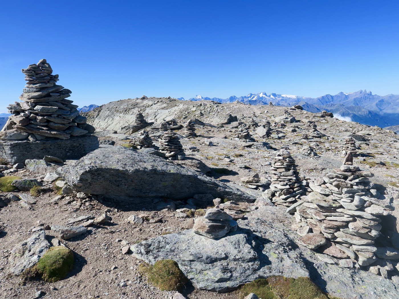Le Râteau d'Aussois (3128m) par le Col de la Masse (2923m), depuis le ...